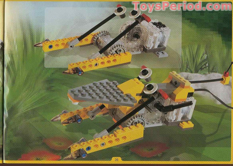 LEGO 4094 Motor Movers Instructions and Parts List