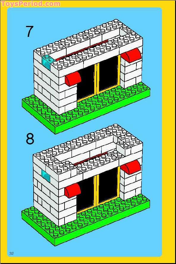 LEGO 5482 Ultimate House Building Set Instructions and Parts List