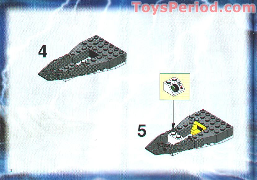 LEGO 6773 Alpha Team Helicopter Instructions and Parts List