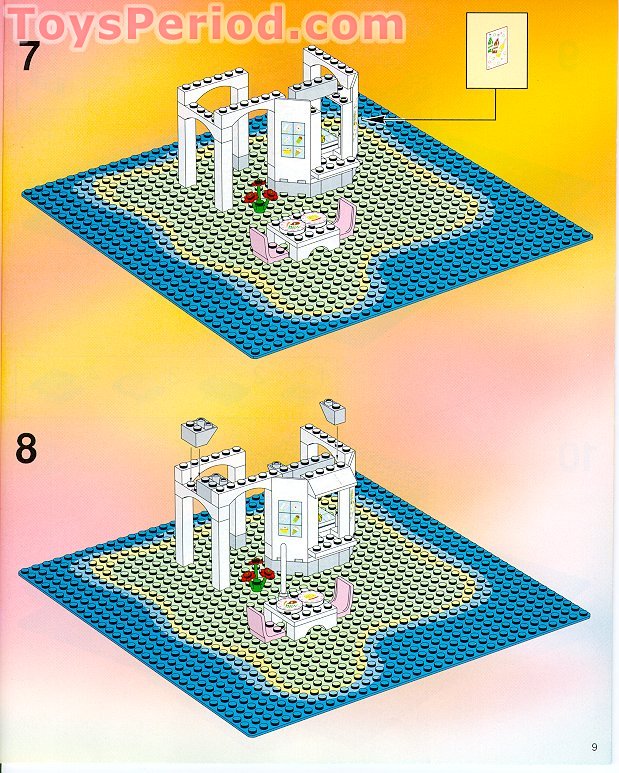 LEGO 6414 Dolphin Point Instructions and Parts List