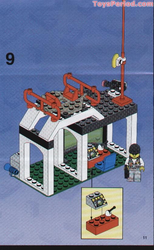 LEGO 6464 Super Rescue Complex Instructions and Parts List