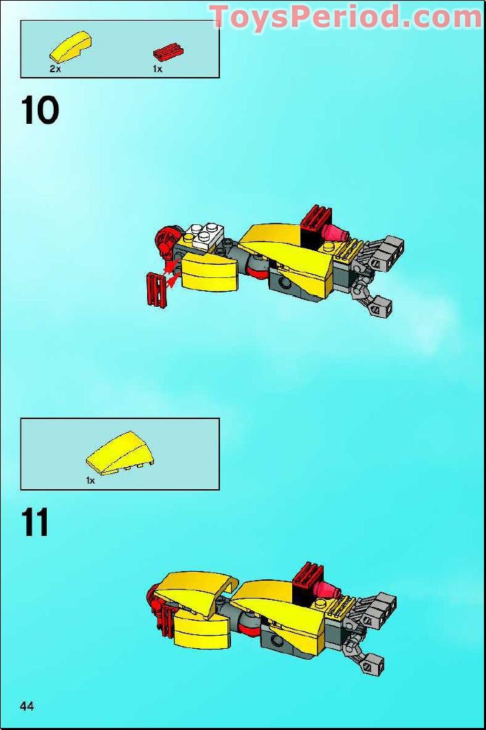 LEGO 7712 Supernova Instructions and Parts List