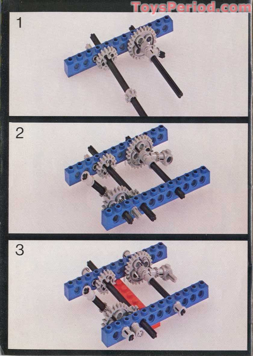 LEGO 8844 Helicopter Instructions and Parts List