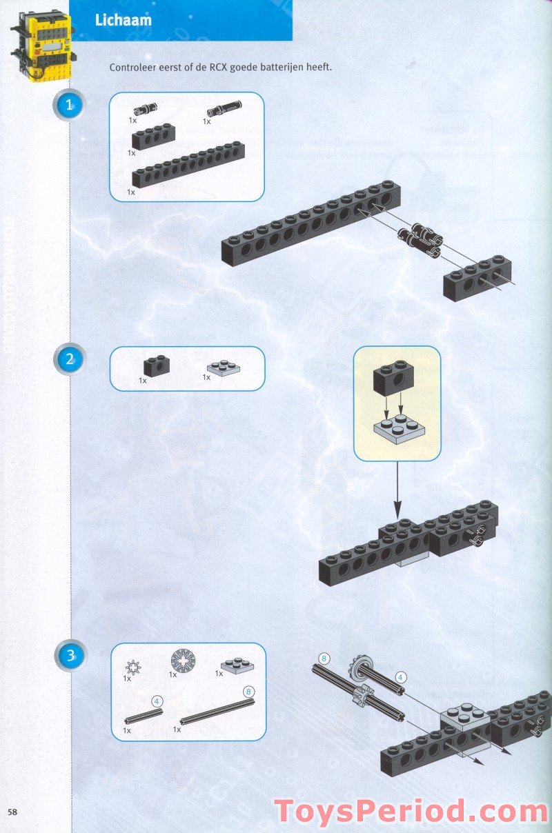 LEGO 9747 Robotics Invention System, Version 1.5 Instructions and Parts ...