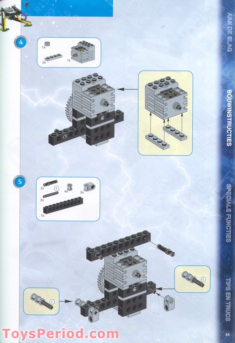 LEGO 9747 Robotics Invention System, Version 1.5 Instructions and Parts ...