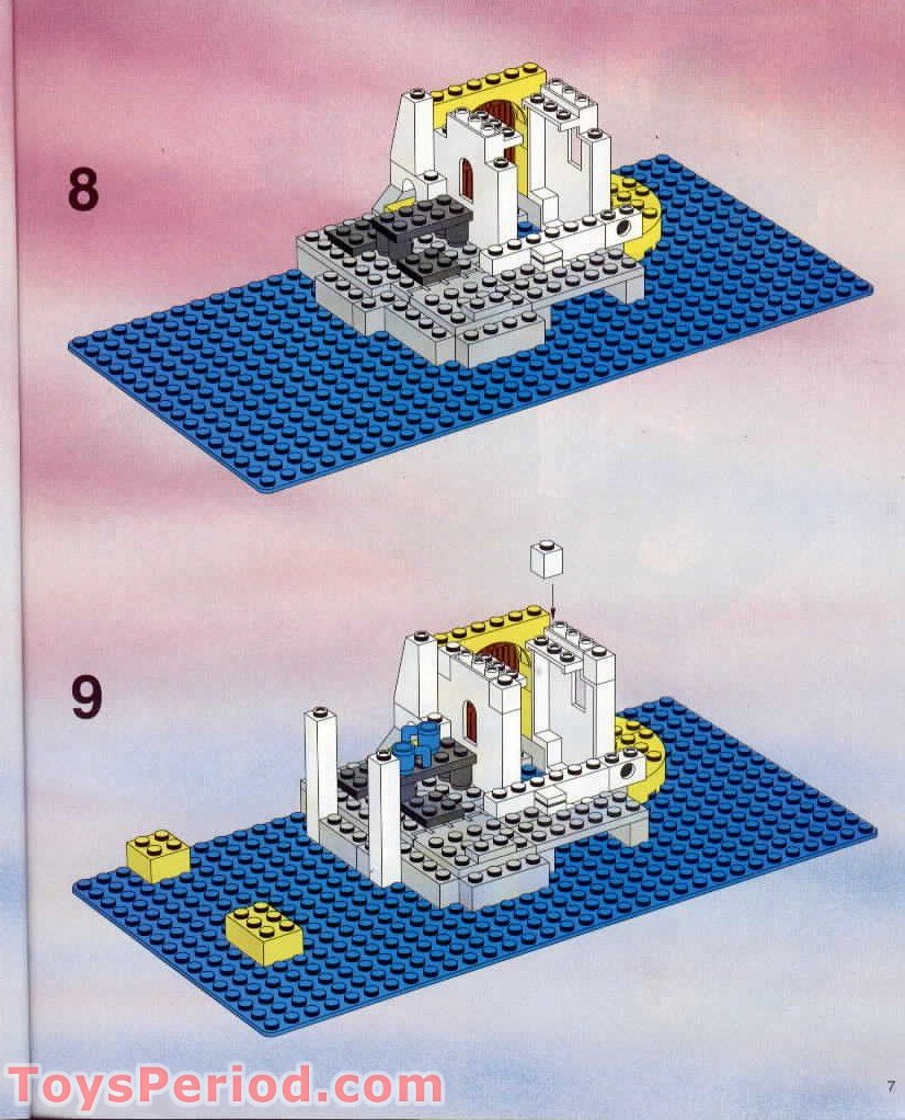 LEGO 6263 Imperial Outpost Instructions and Parts List