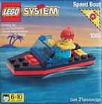 LEGO 1069 Speedboat Instructions and Parts List
