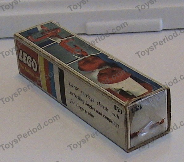 LEGO 153 Large Train Wagon Instructions and Parts List