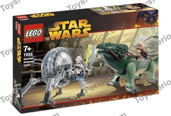 LEGO 7255 General Grievous Chase Instructions and Parts List