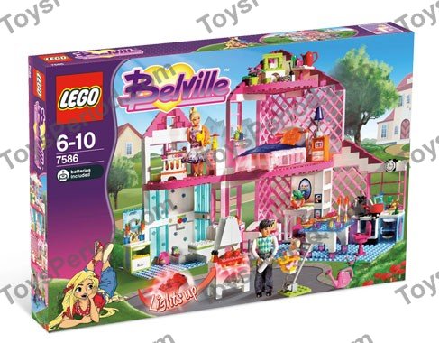 LEGO 7586 Sunshine Home Instructions and Parts List