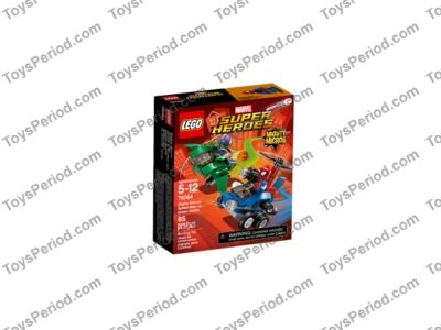 LEGO 76064 Mighty Micros: Spider-Man vs. Green Goblin Set Parts List