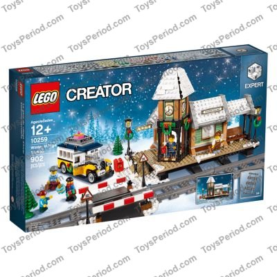 LEGO 10259 Winter Village Station Set Parts List