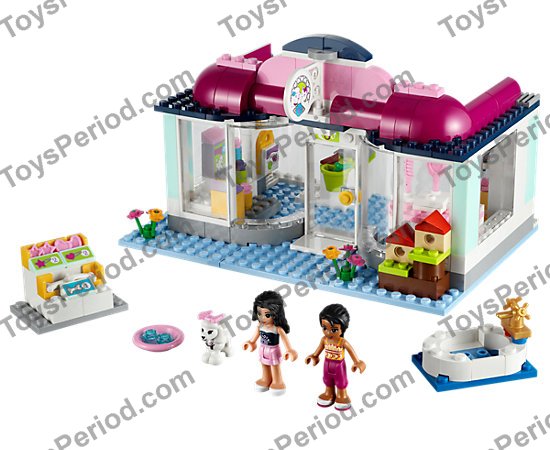 LEGO 41007 Heartlake Pet Salon Instructions and Parts List
