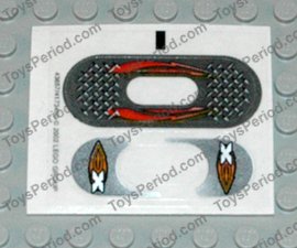 LEGO Sets with Part 6734stk01 Sticker Sheet for Set 6734 - (43657/4173450)