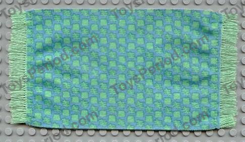 LEGO Sets with Part x967px1 Scala Cloth Rug with Green Squares Pattern