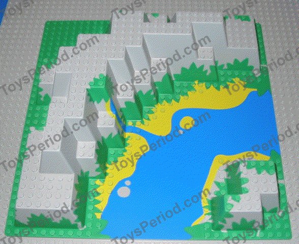 LEGO Sets with Part 6024px2 Baseplate 32 x 32 Canyon Plate with Foliage ...