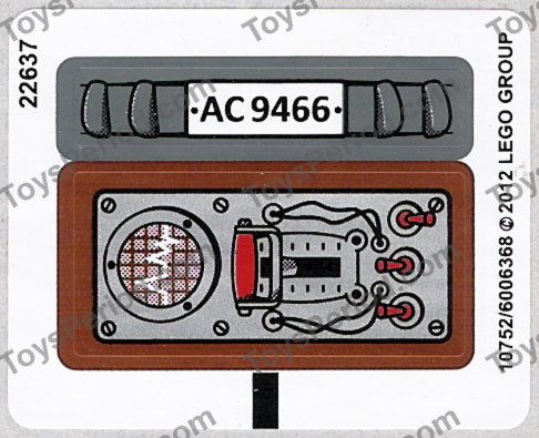 LEGO Sets with Part 9466stk01 Sticker Sheet for Set 9466 - (10752/6006368)