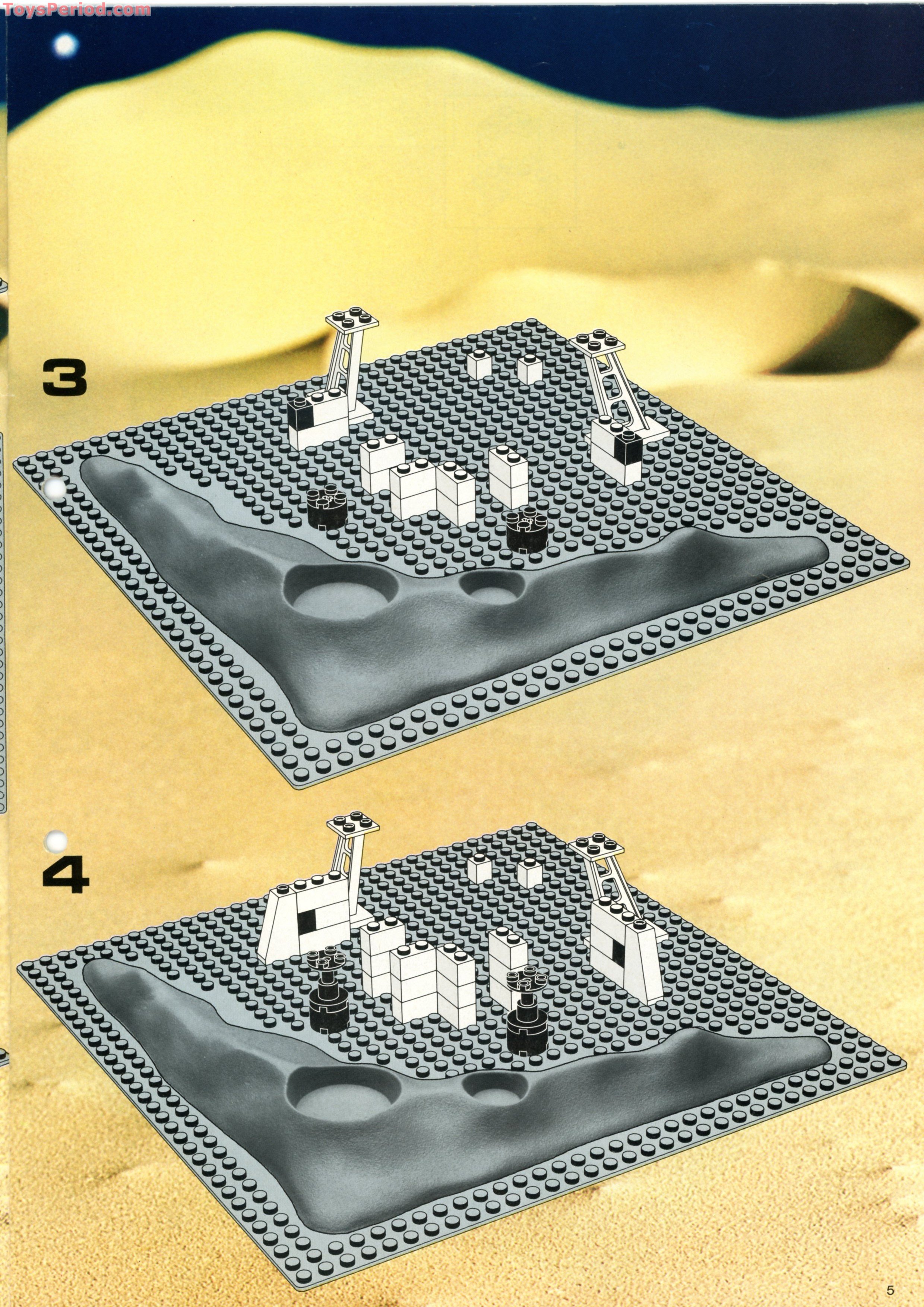 LEGO 6722 Styracosaurus Instructions and Parts List