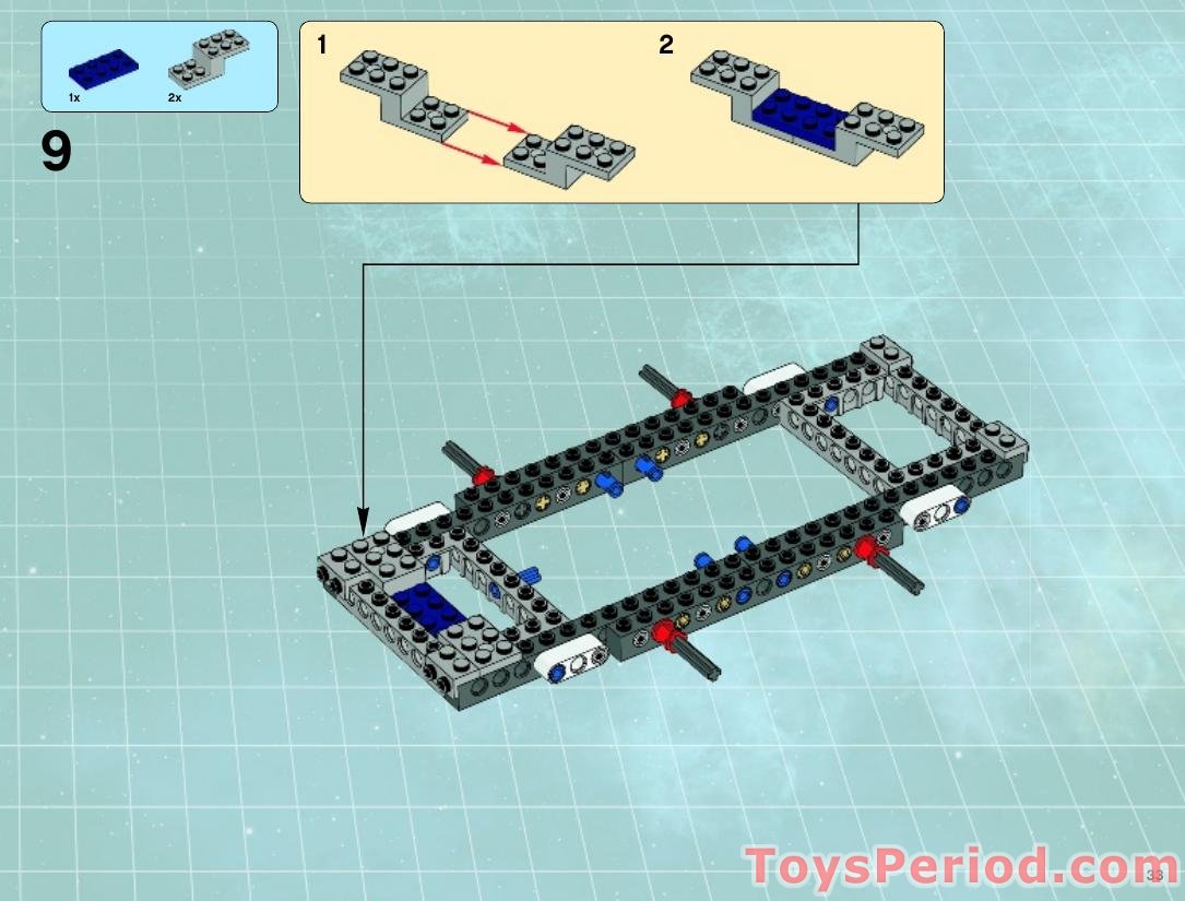 LEGO 70709 Galactic Titan Instructions and Parts List