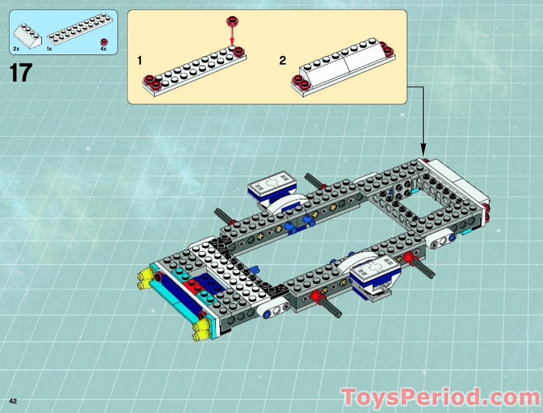 LEGO 70709 Galactic Titan Instructions and Parts List