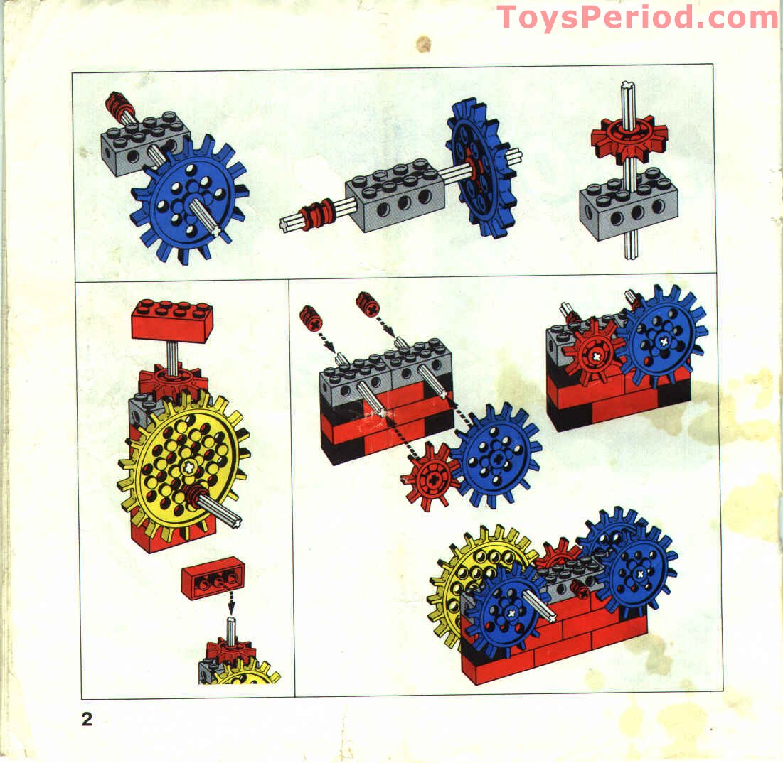 LEGO 810-3 Gear Truck Set Instructions and Parts List