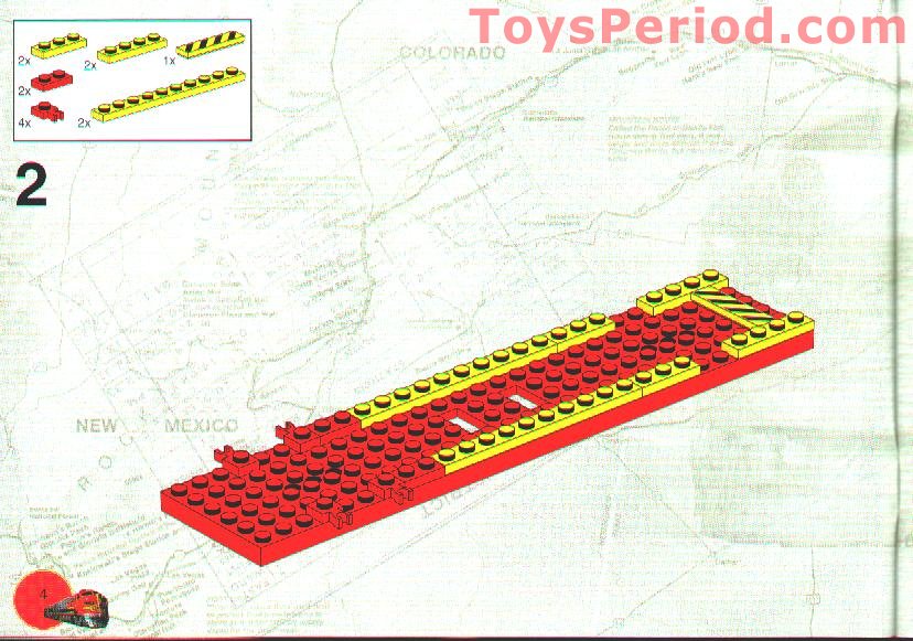 LEGO 10020-1 Santa Fe Super Chief, Standard Edition Instructions and ...