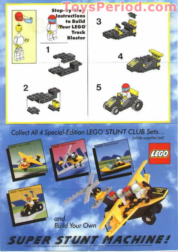 LEGO 1563 Kellogg's Promotional Set - Track Blaster Instructions and ...