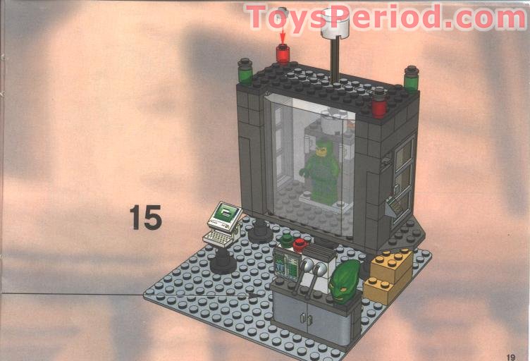 LEGO 4851 The Origins Instructions and Parts List