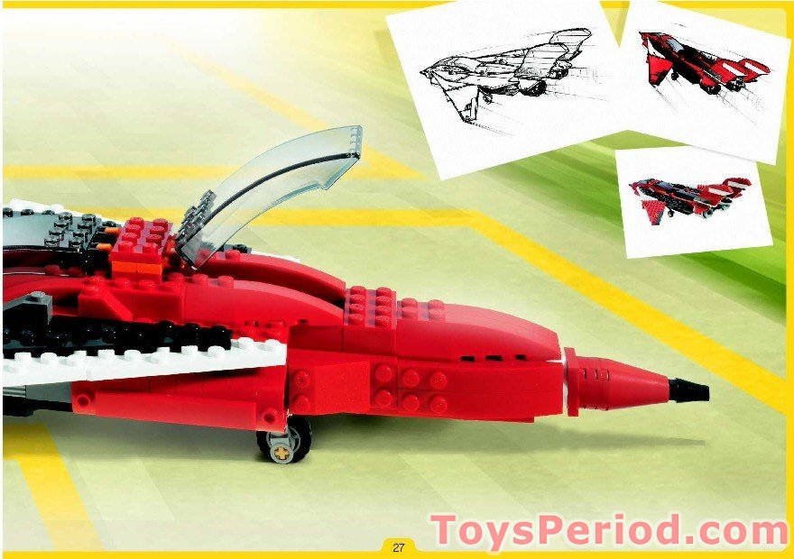 LEGO 4403 Air Blazers Instructions and Parts List