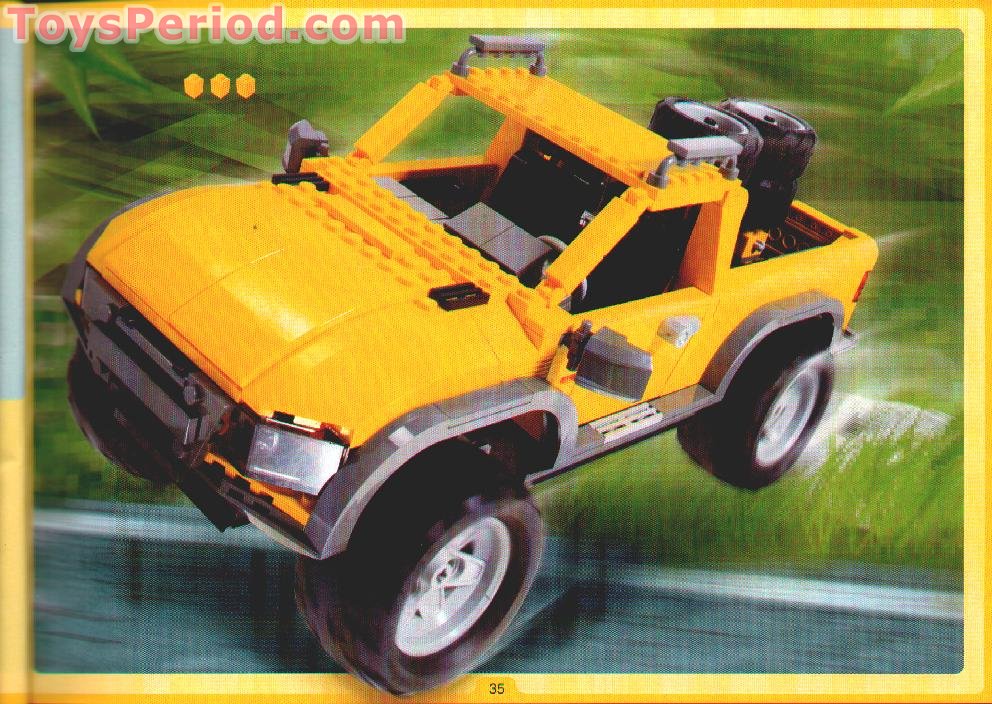 LEGO 4404 Land Busters Instructions and Parts List