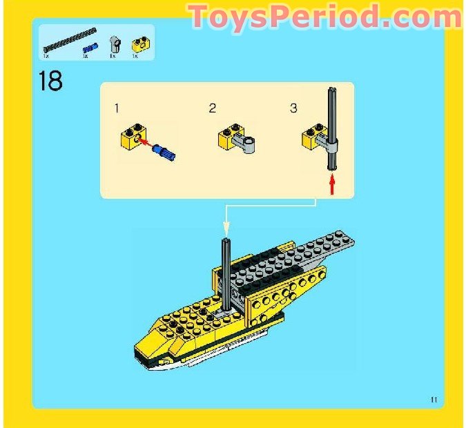 LEGO 6745 Propeller Power Set Parts Inventory and Instructions - LEGO ...