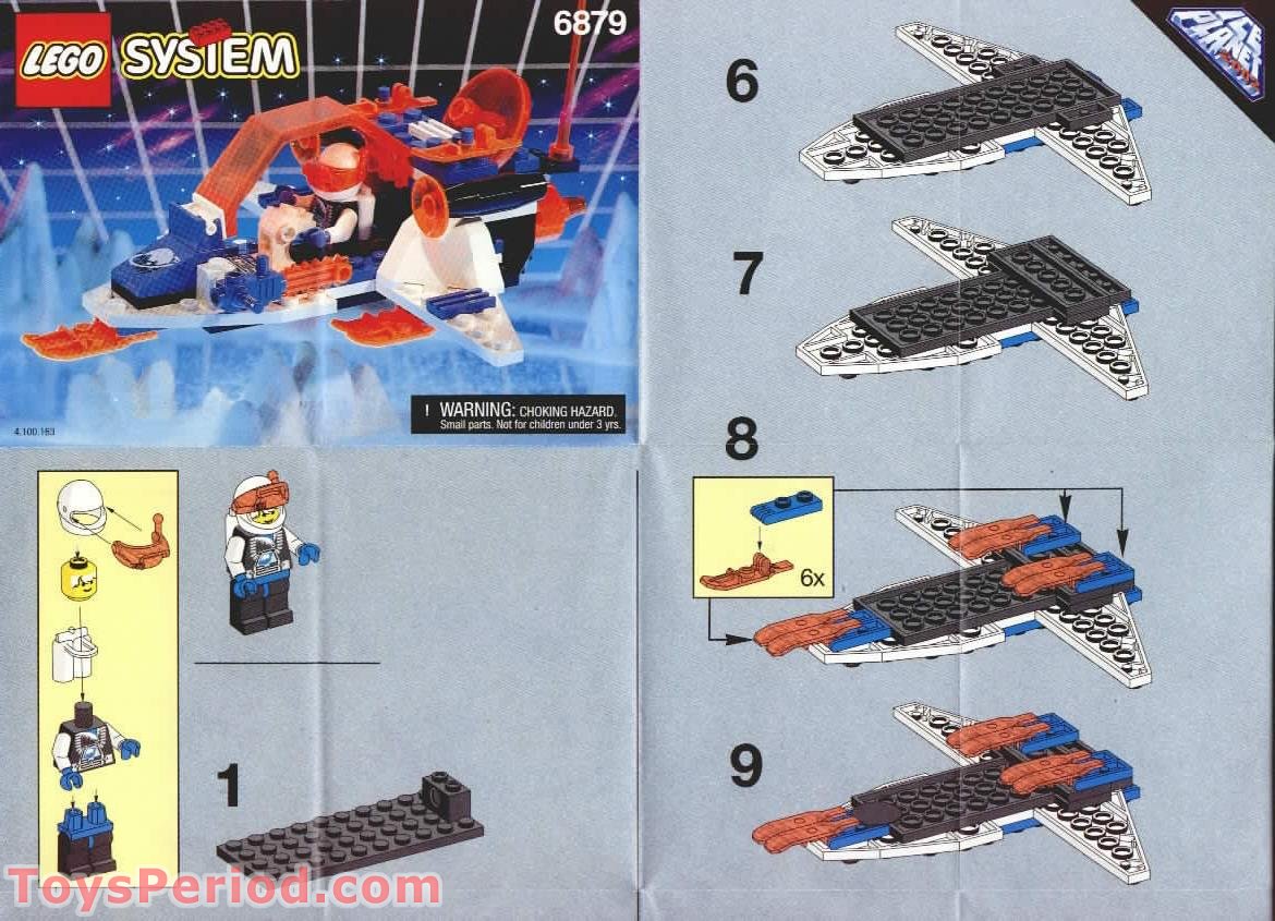 LEGO 6879 Blizzard Baron Instructions and Parts List