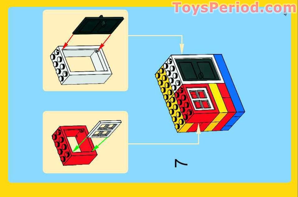 LEGO 6164 LEGO Rescue Building Set Instructions and Parts List