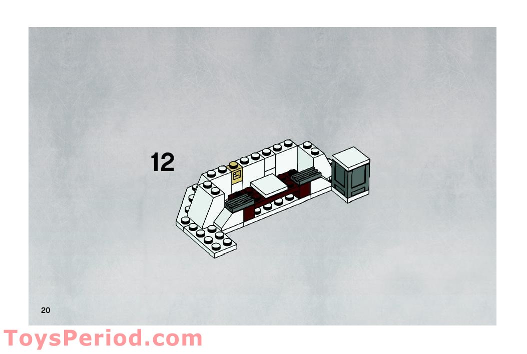 LEGO 7749 Echo Base Instructions and Parts List