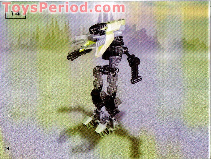 LEGO 8618-1 Vahki Rorzakh Instructions and Parts List