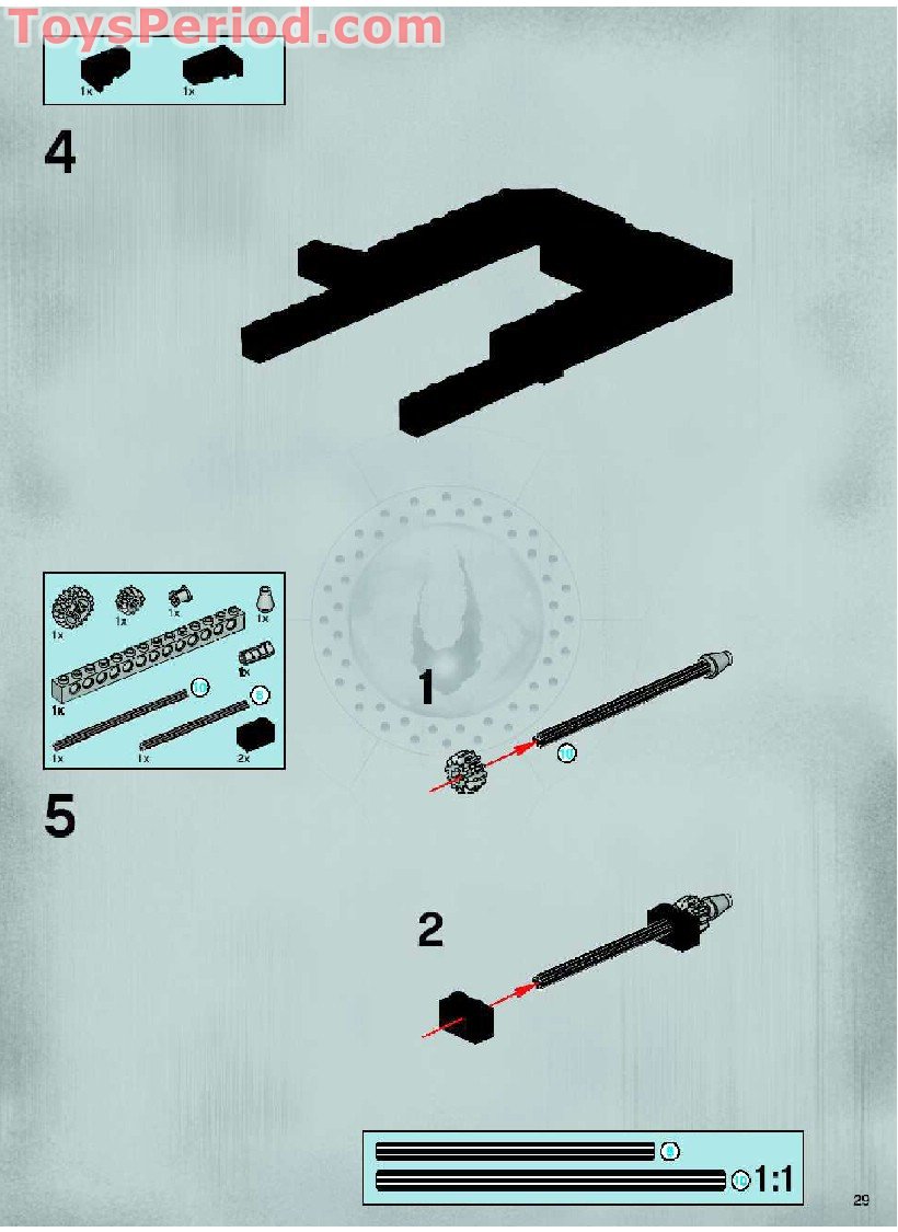 LEGO 8624 Race for the Mask of Life Instructions and Parts List