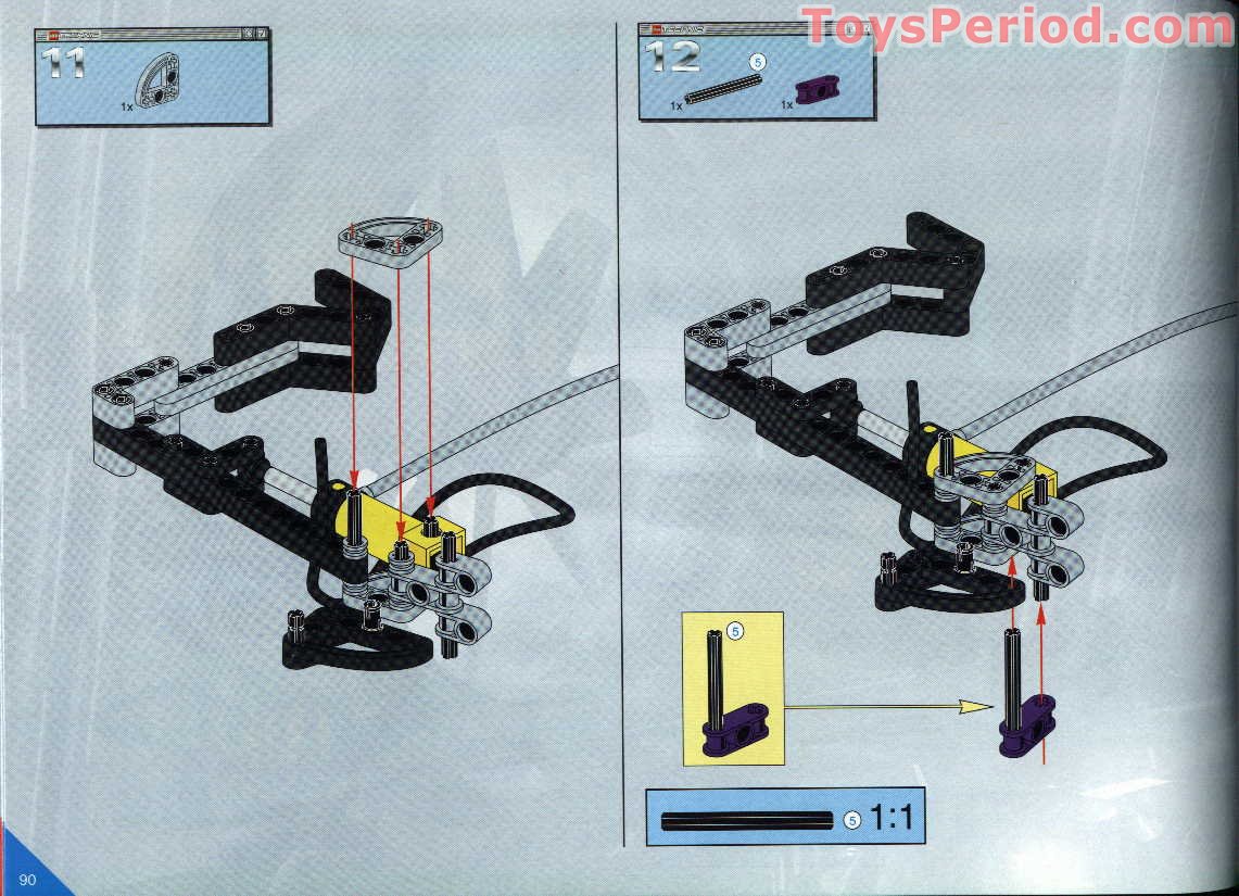 LEGO 8465 Extreme Off-Roader Instructions and Parts List