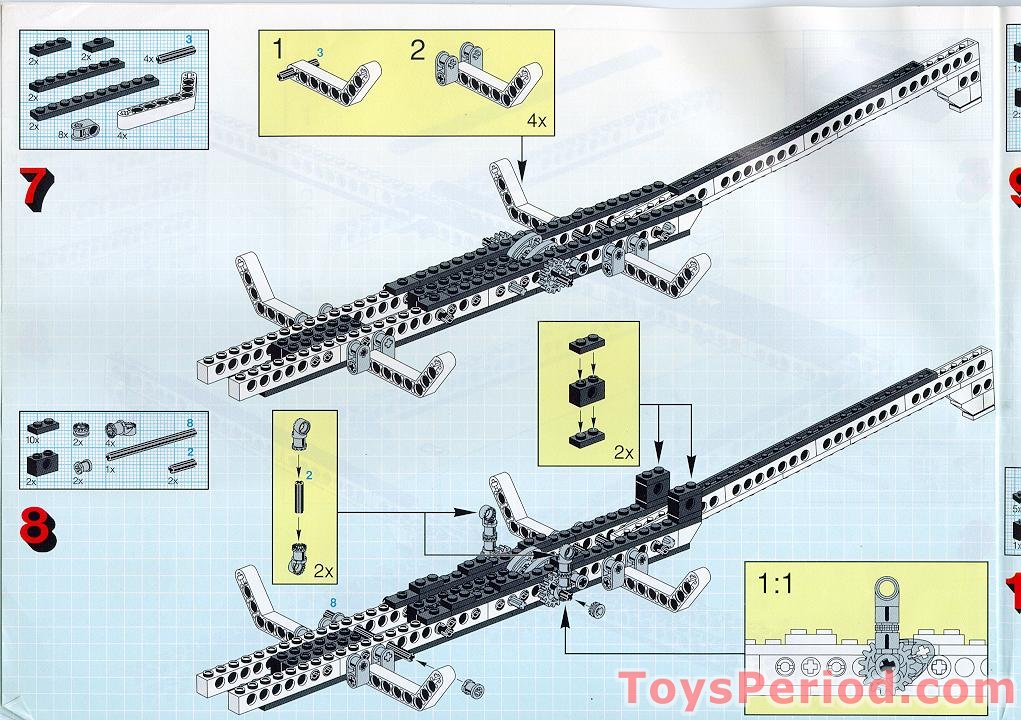 LEGO 8480 Space Shuttle Instructions and Parts List