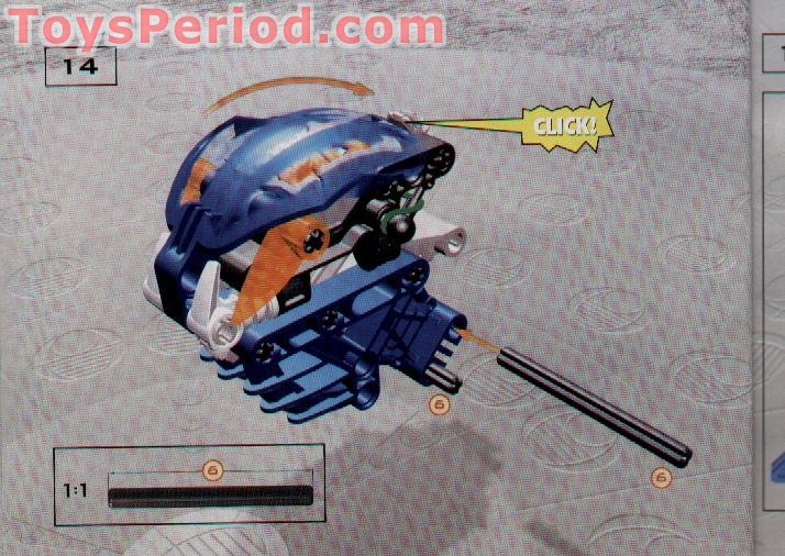 LEGO 8562 Gahlok Instructions and Parts List