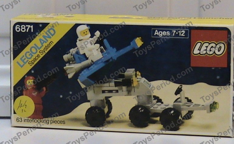 LEGO 6871 Star-Patrol Launcher Instructions and Parts List