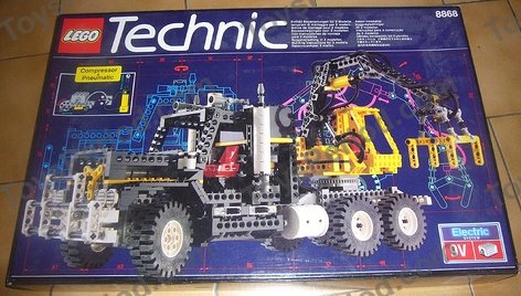 LEGO 8868 Air Tech Claw Rig Instructions and Parts List