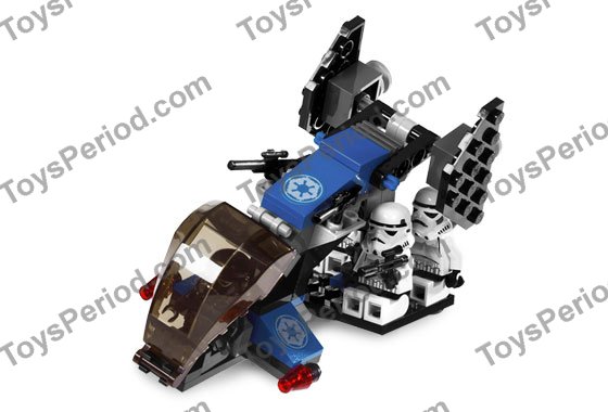 LEGO 7667 Imperial Dropship Instructions and Parts List