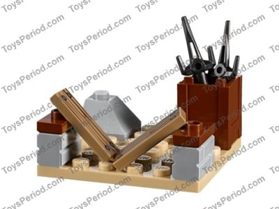 LEGO 10739 Shark Attack Set Parts List