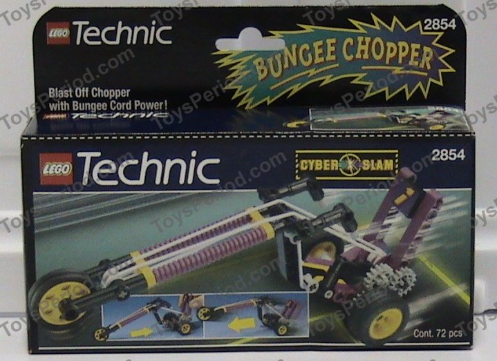 LEGO 2854 Bungee Chopper Instructions and Parts List