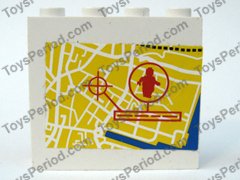 LEGO Sets with Part 4215bpb27 Panel 1 x 4 x 3 with Map Street Pattern 5 ...