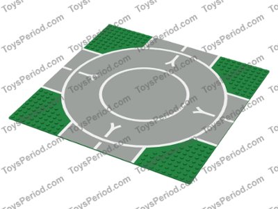LEGO Sets with Part 6099px1 Baseplate 32 x 32 Road 9-Stud Landing Pad ...