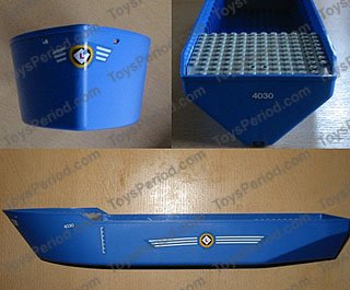 LEGO Sets with Part bfloat4c01pb01 Boat Hull Unitary 52 x 12 x 6 1/3 ...