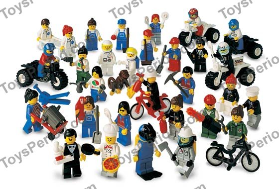 LEGO 9293 Community Workers Set Parts List
