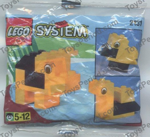 LEGO 2131 Danone Promotional Set: Hippo Parts List