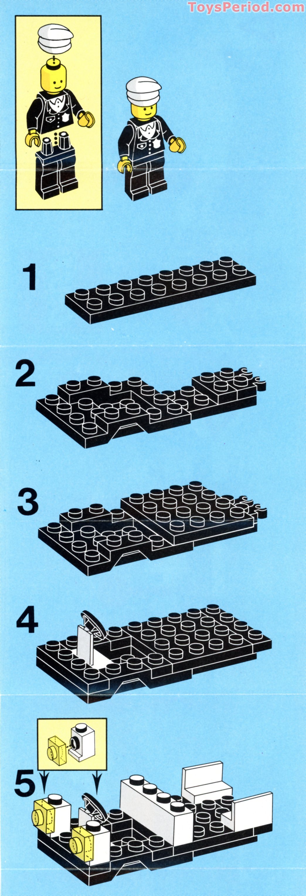 LEGO 6632 Tactical Patrol Truck Instructions and Parts List